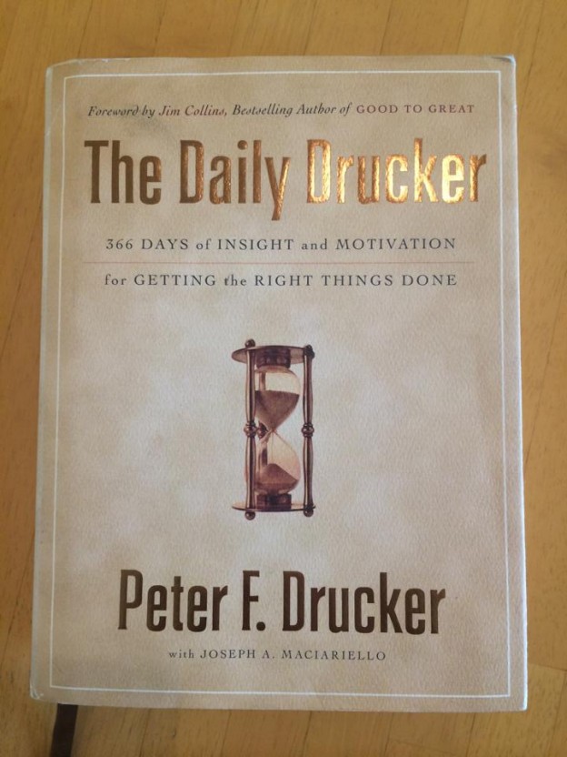☆英語を学ぶビジネスマンにおすすめの本 The Daily Drucker | 西宮・芦屋・神戸の英会話スクール